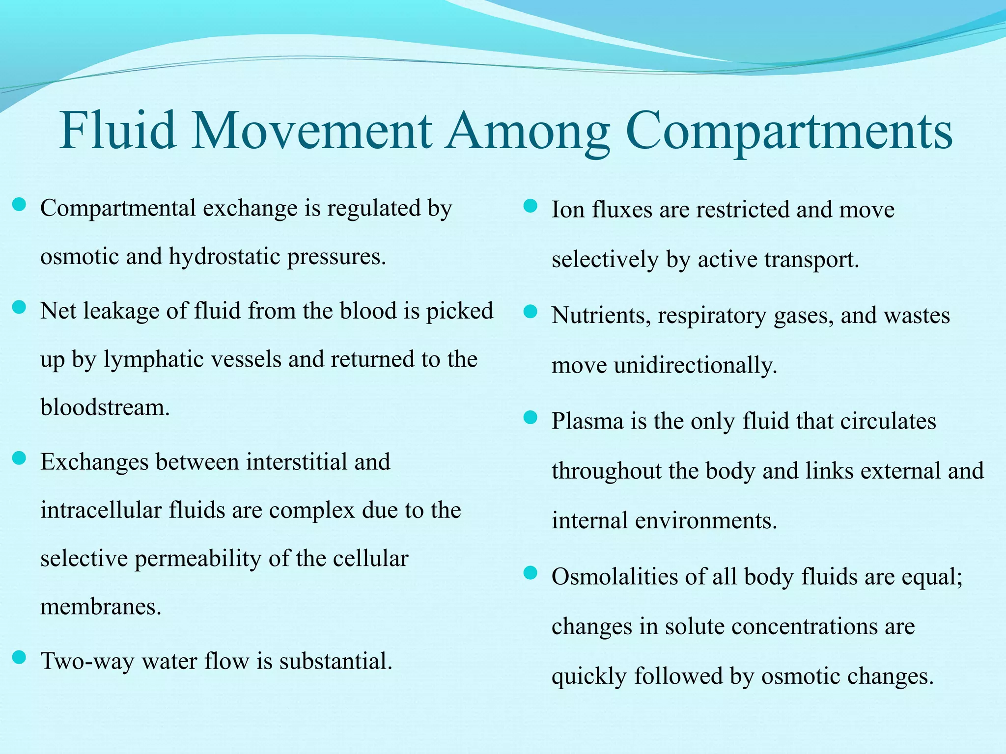 Fluids and electrolytes balance | PPT