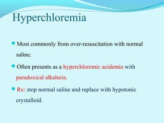 Fluids and electrolytes balance | PPT