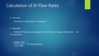 Fluids and electrolytes | PPTX