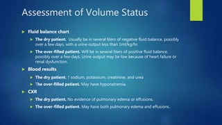 Fluids and electrolytes | PPT