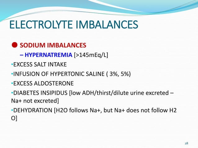 Fluids and Electrolytes for nursing student.ppt | Endocrine and ...