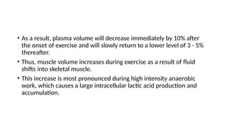 Fluids and Electrolytes need for athletes | PPTX | Chemistry | Science