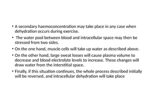 Fluids and Electrolytes need for athletes | PPTX | Chemistry | Science