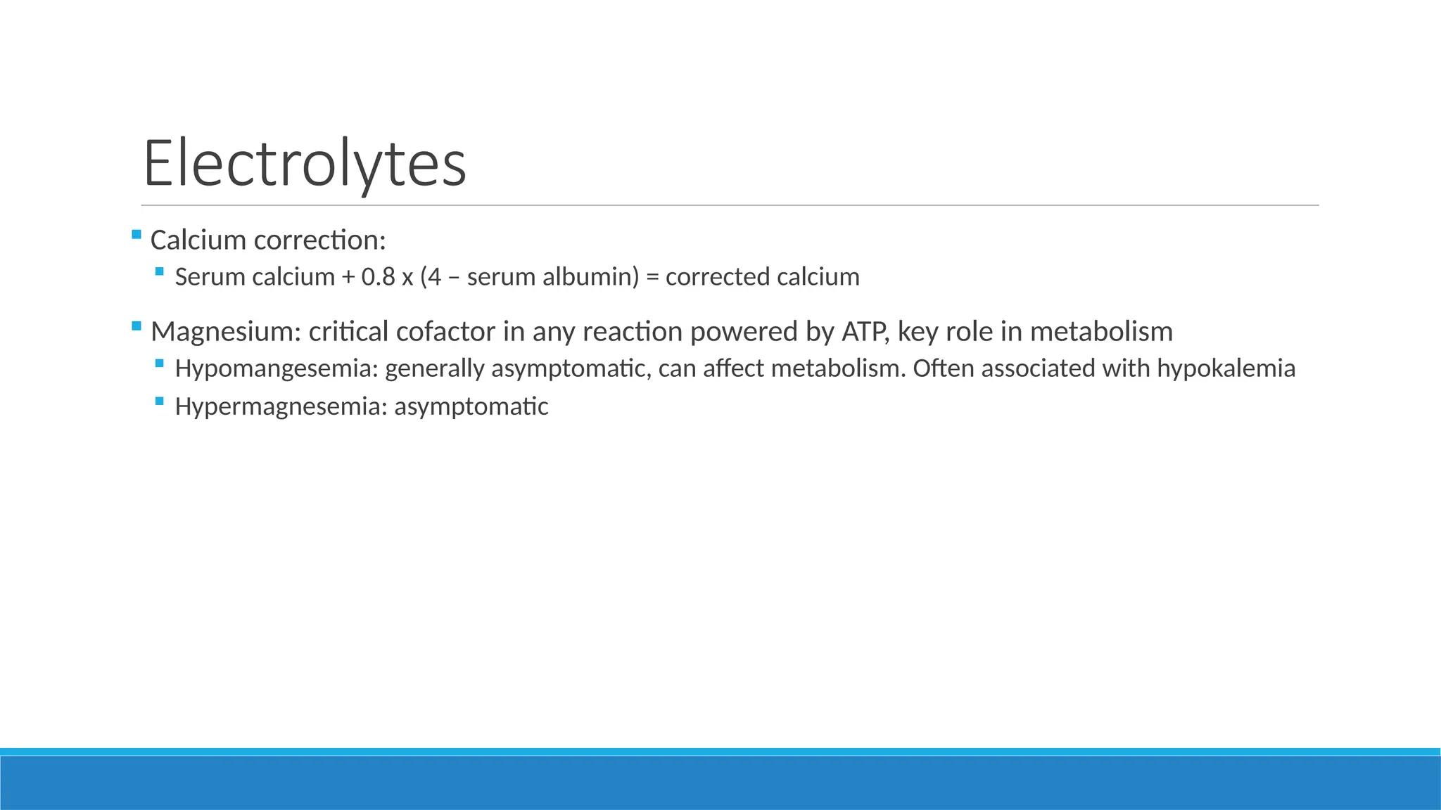Fluids and Electrolytes Introduction ions | PPTX