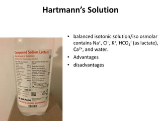 Fluids and electrolytes for sixth year | PPT