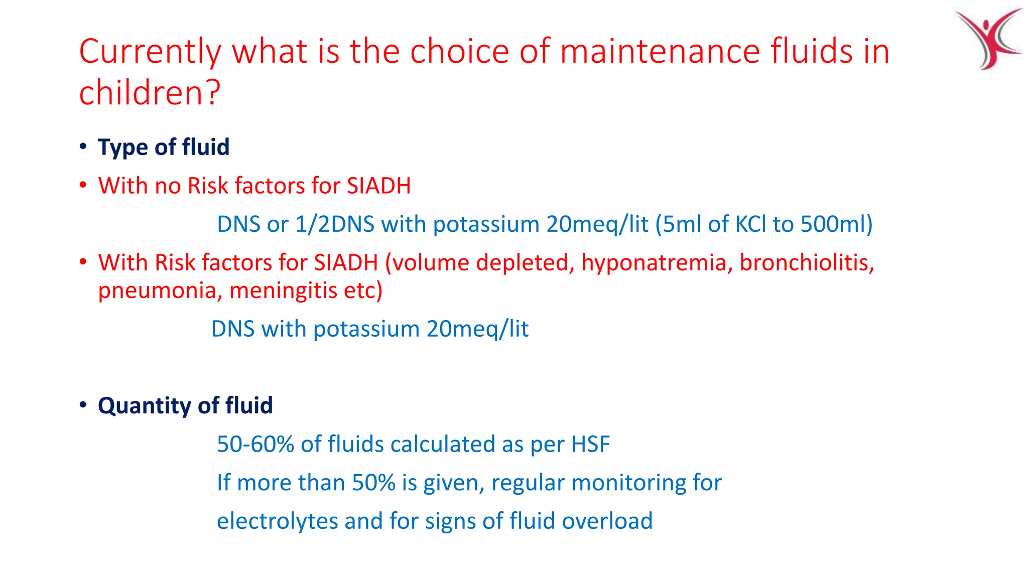 Fluids and Electrolyte therapy in Children copy.pptx