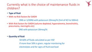 Fluids and Electrolyte therapy in Children copy.pptx