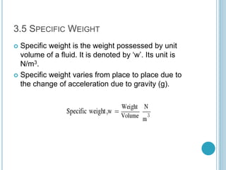 Fluids and their properties | PPTX