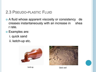 Fluids and their properties | PPTX