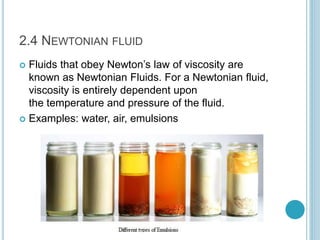 Fluids and their properties PPT