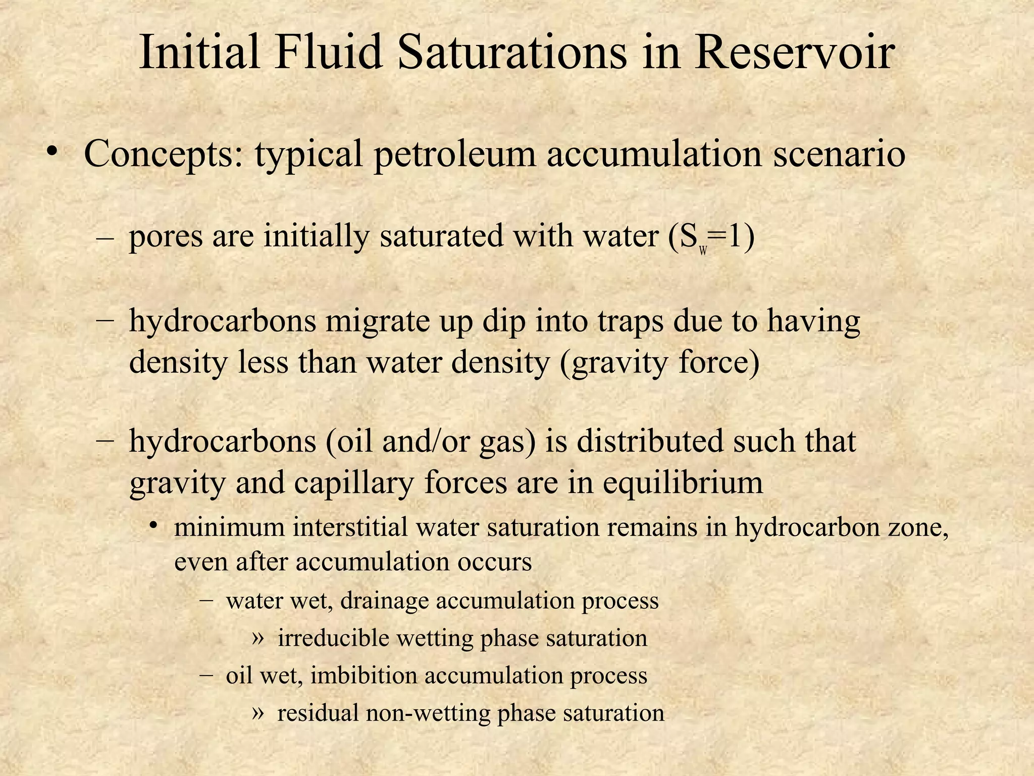 Fluid Saturation | PPT