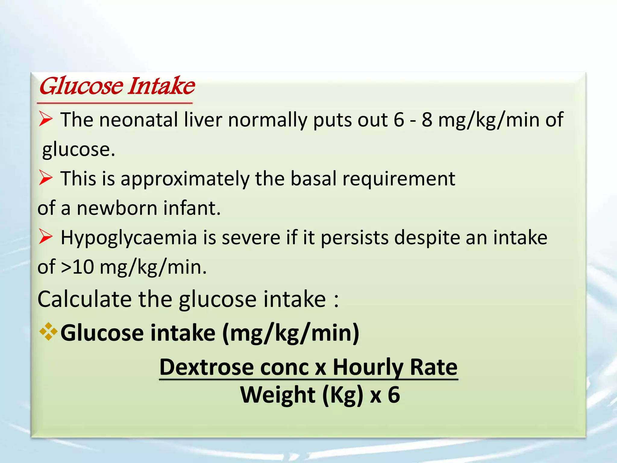 Fluid and electrolyte management in neonates. By Dr Rabab Hashem | PPTX