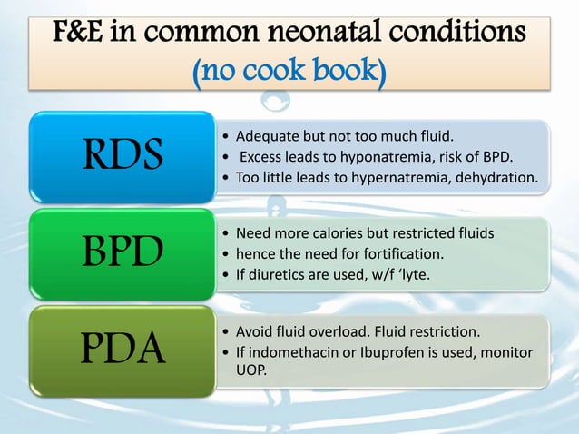 Fluid and electrolyte management in neonates. By Dr Rabab Hashem | PPTX ...