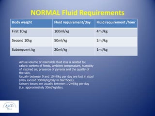 Fluids&electrolytes | PPT