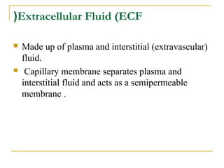 Fluids & electrolytes | PPT