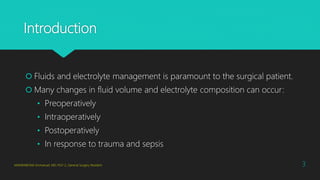 FLUIDS&ELECTROLYTES | PPTX