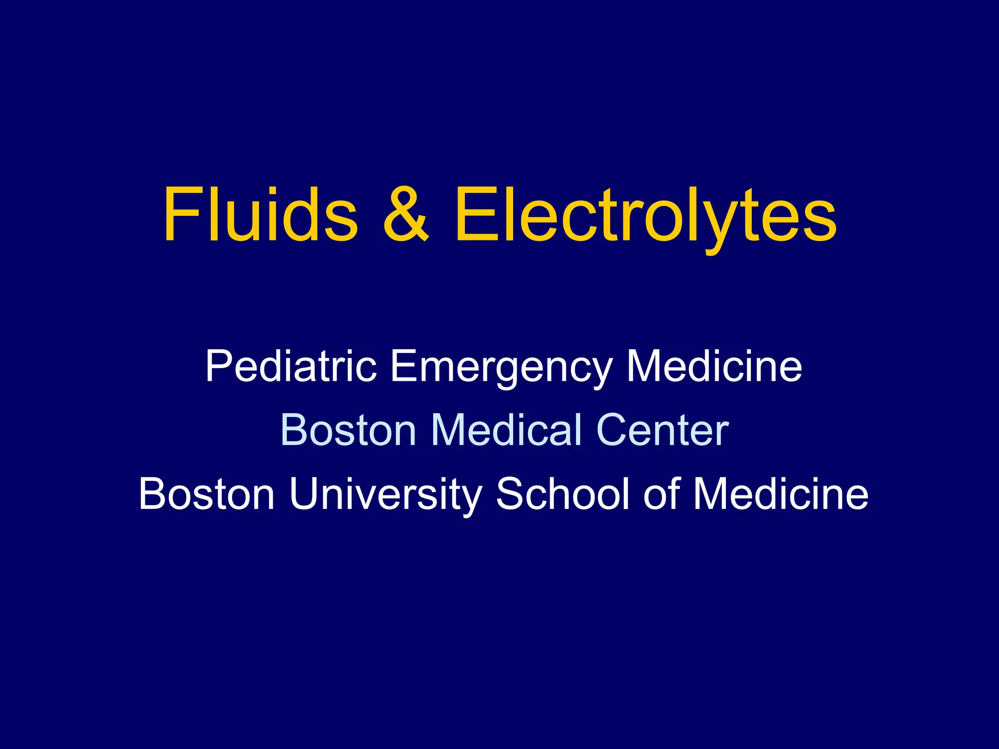 Fluids & Electrolytes ppt.ppt