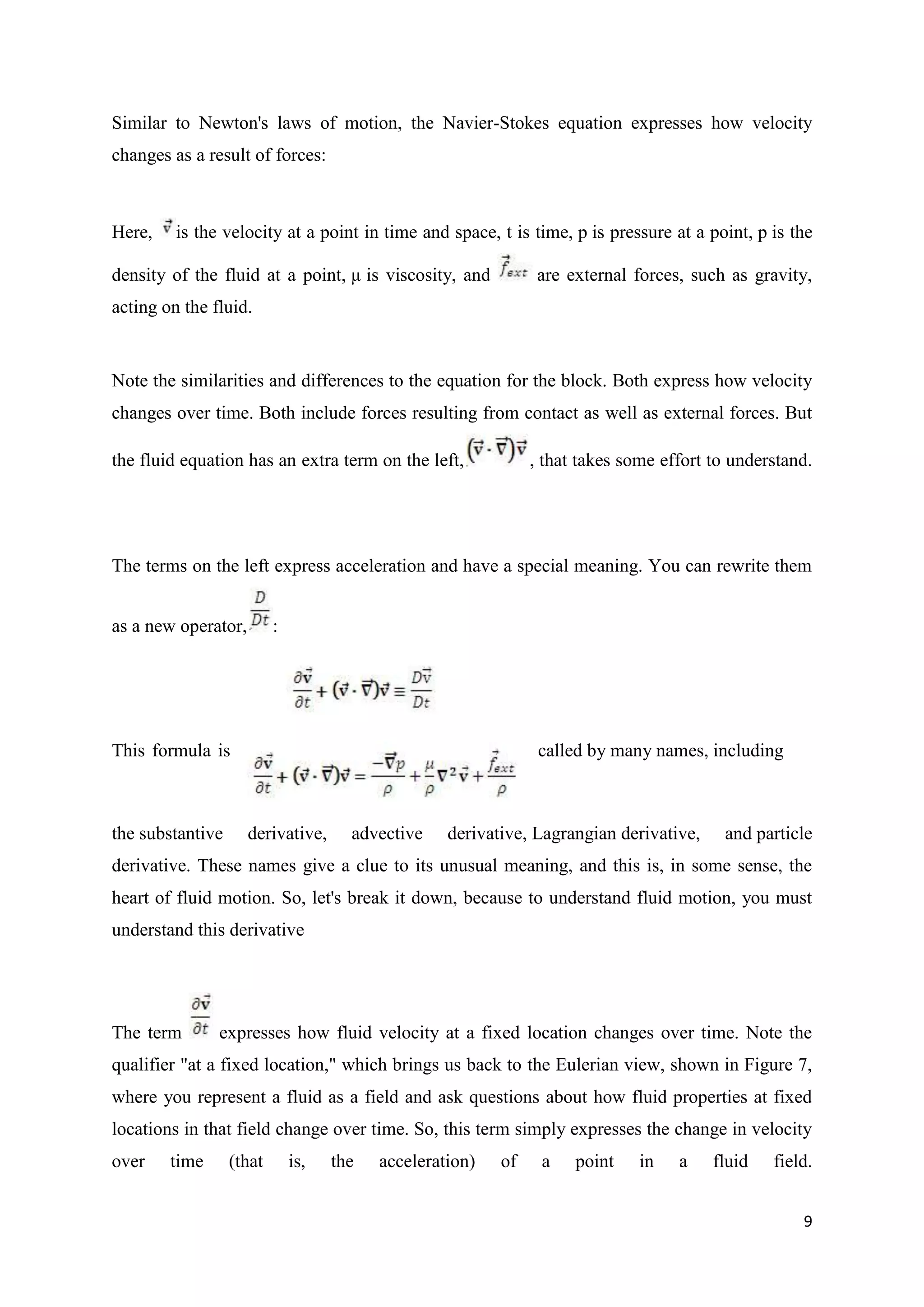 Fluid Simulation In Computer Graphics | DOCX
