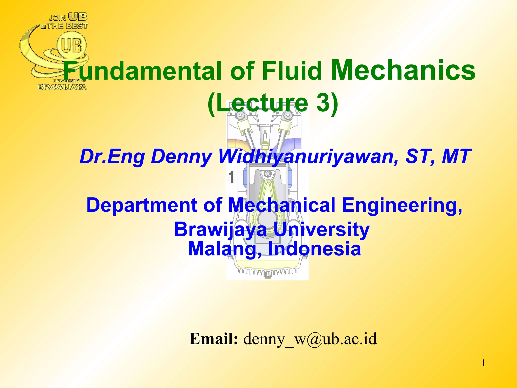 Fluid statics of fluid mechanic | PPT