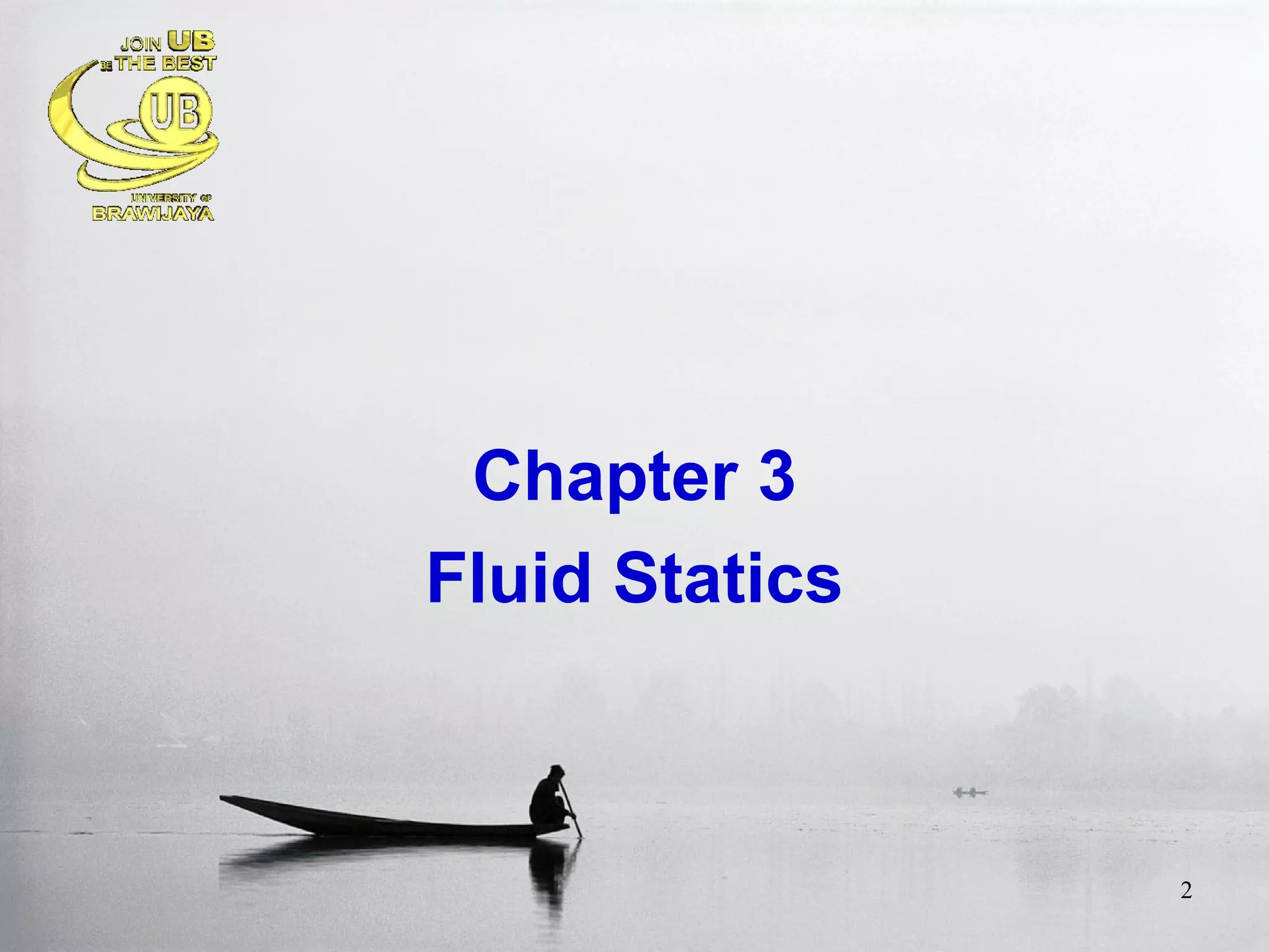 Fluid statics of fluid mechanic | PPT