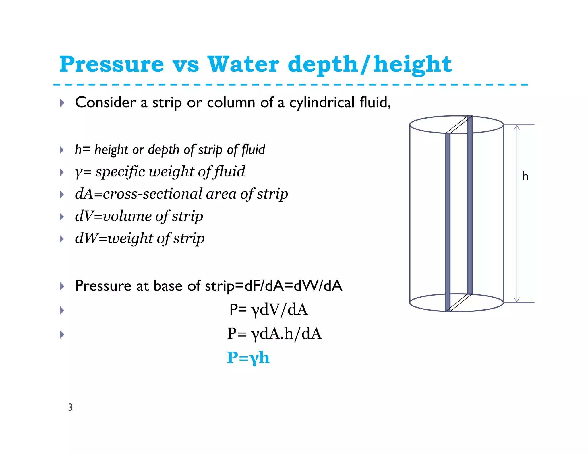 Fluid statics | PDF