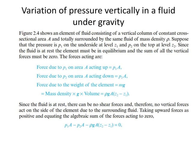 Fluid Statics 1.pptx | Physics | Science