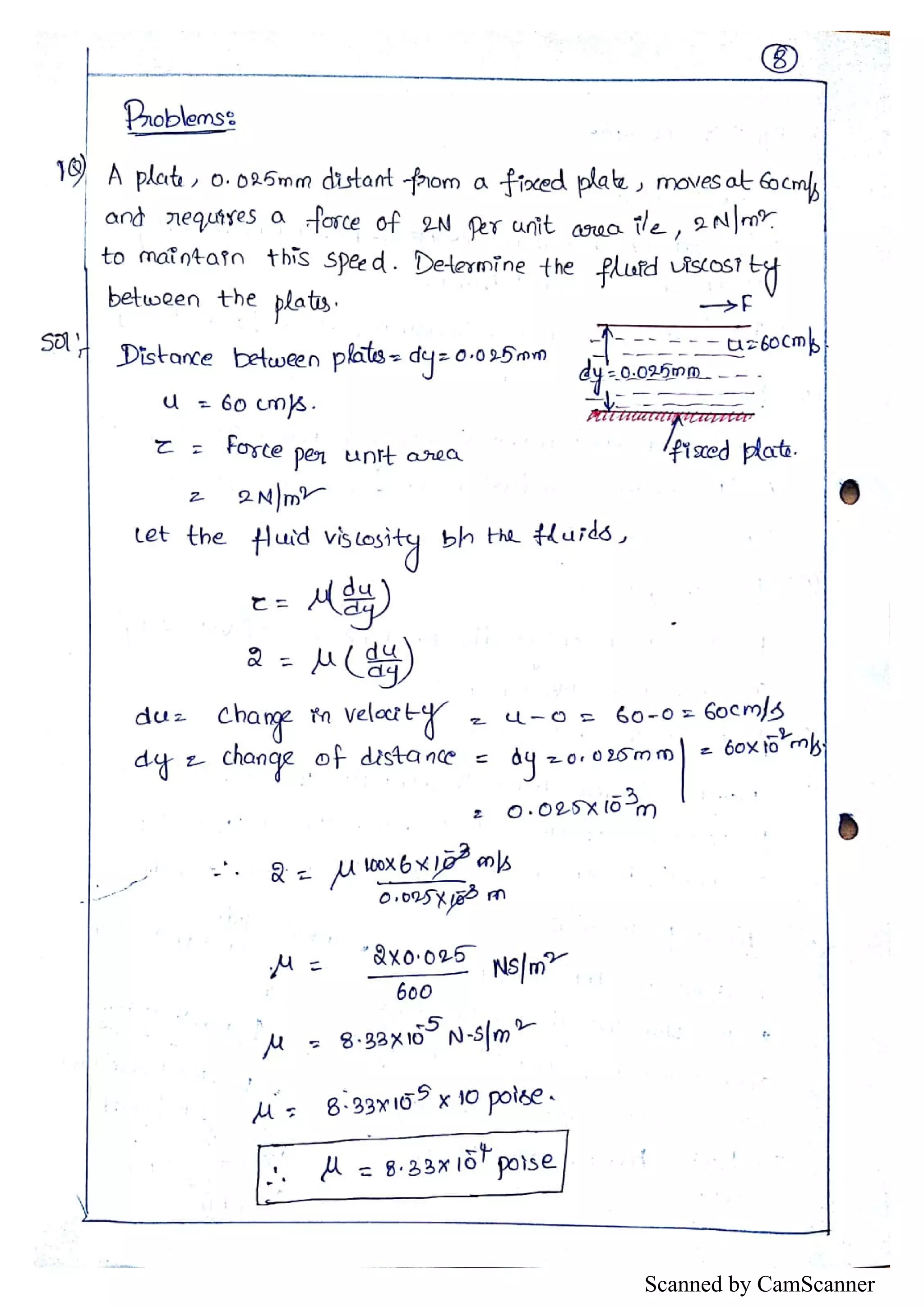 Unit I : Fluid statics notes | PDF