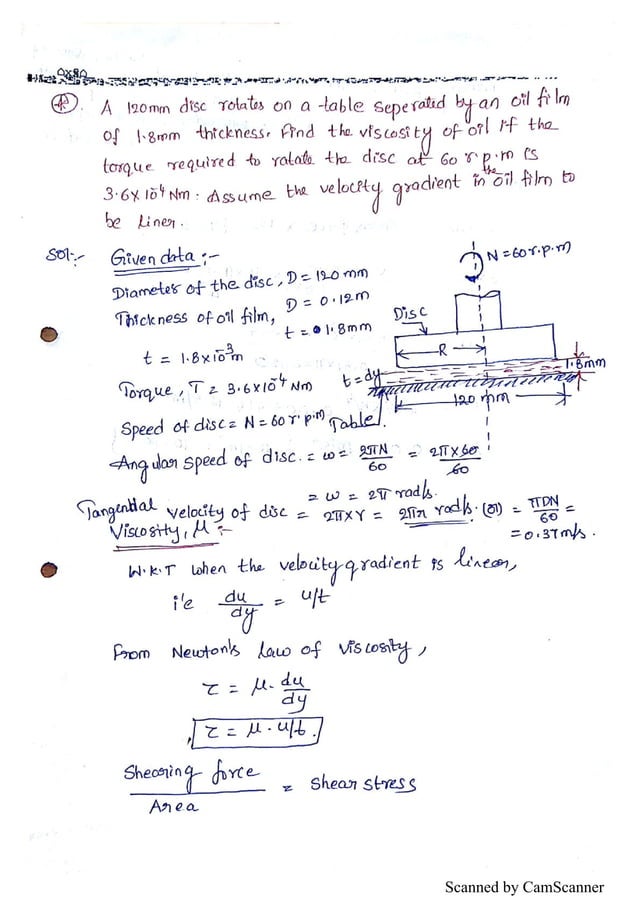 Unit I : Fluid statics notes | PDF
