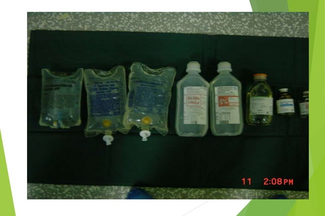 fluids therapy perioperative presentation | PPT