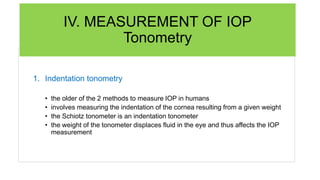 Fluid system of the eye (Glaucoma) | PPTX