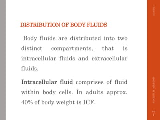 Fluid therapy | PPTX