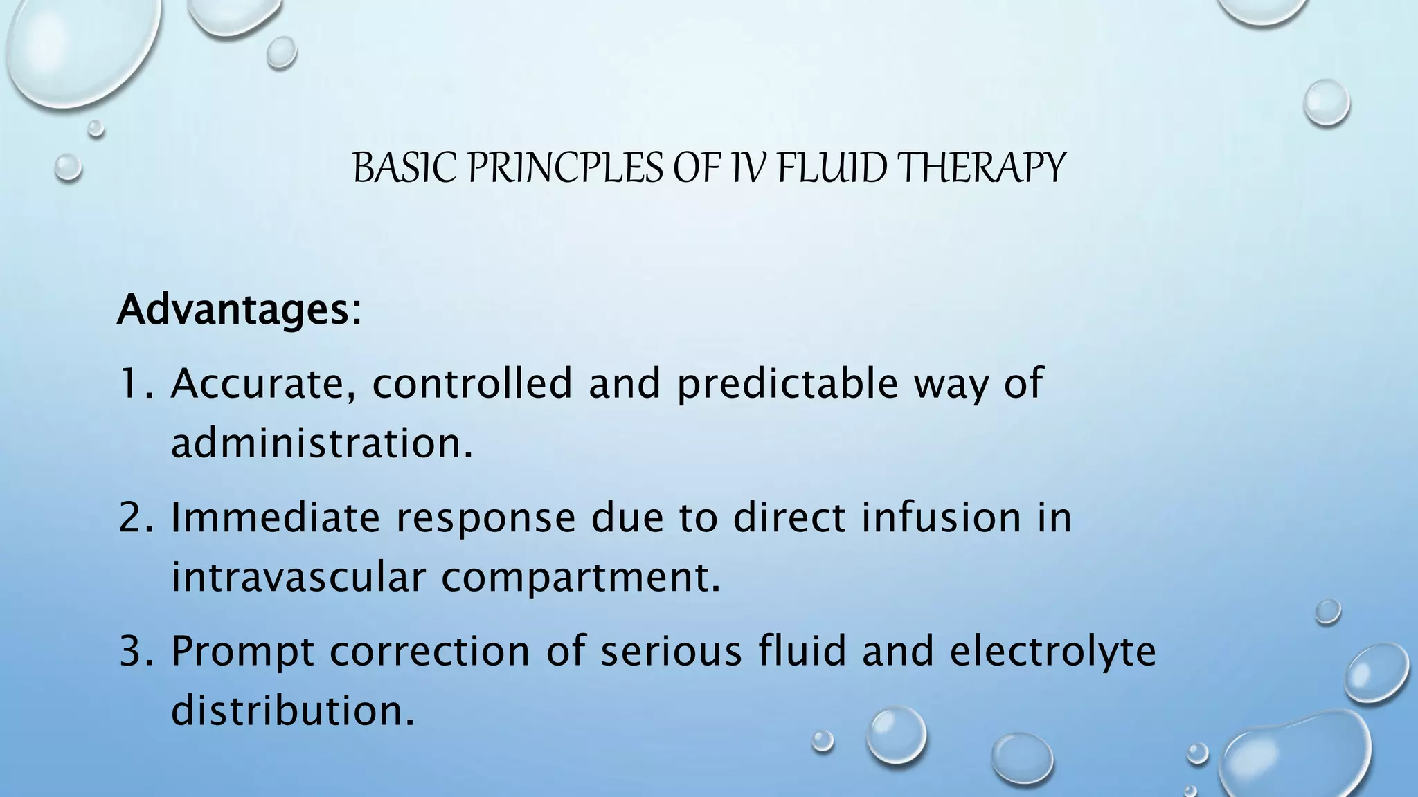 Fluid theraphy | PPT