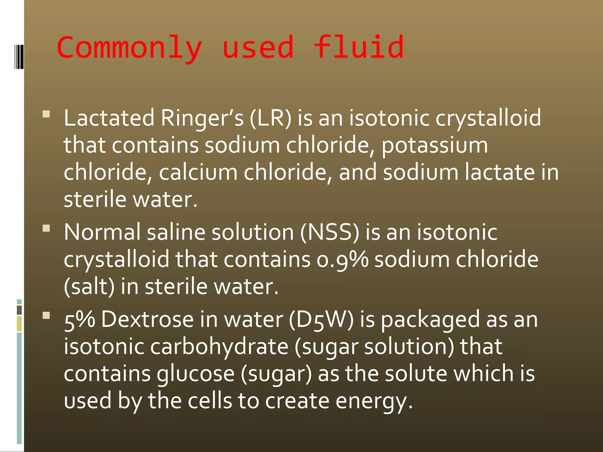 Fluid therapy | PPT