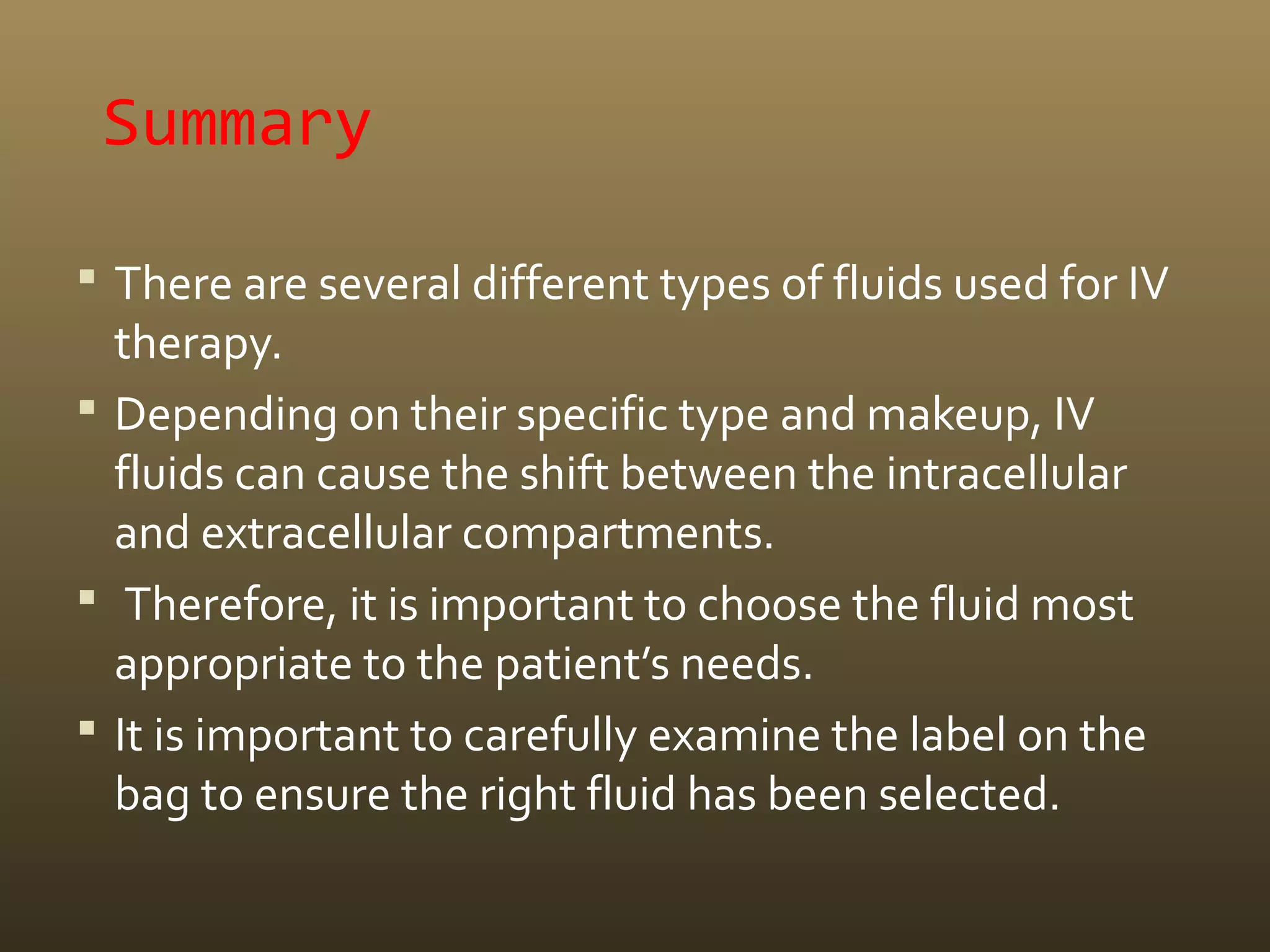 Fluid therapy | PPT