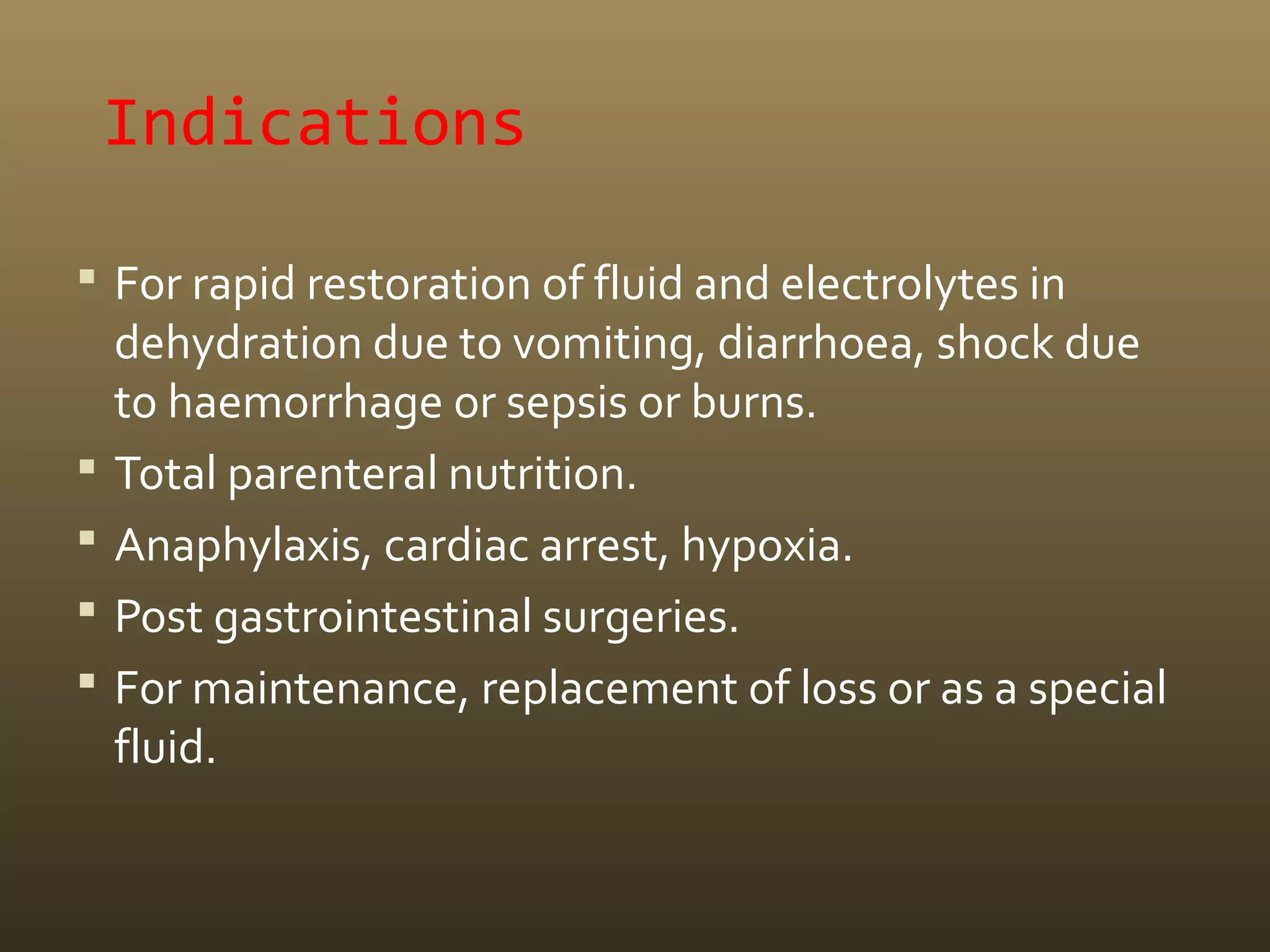 Fluid therapy | PPT