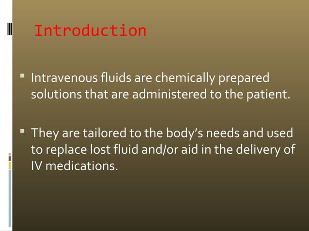 Fluid therapy | PPT | First Aid | Injuries