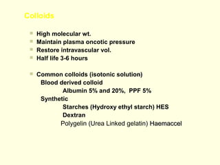 Fluid therapy 16.11.08 | Blood Disorders | Diseases and Conditions