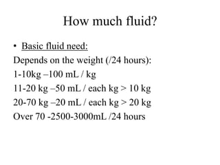 Fluid therapy | PPT