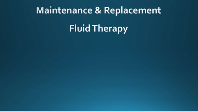 Fluid Therapy.pptx