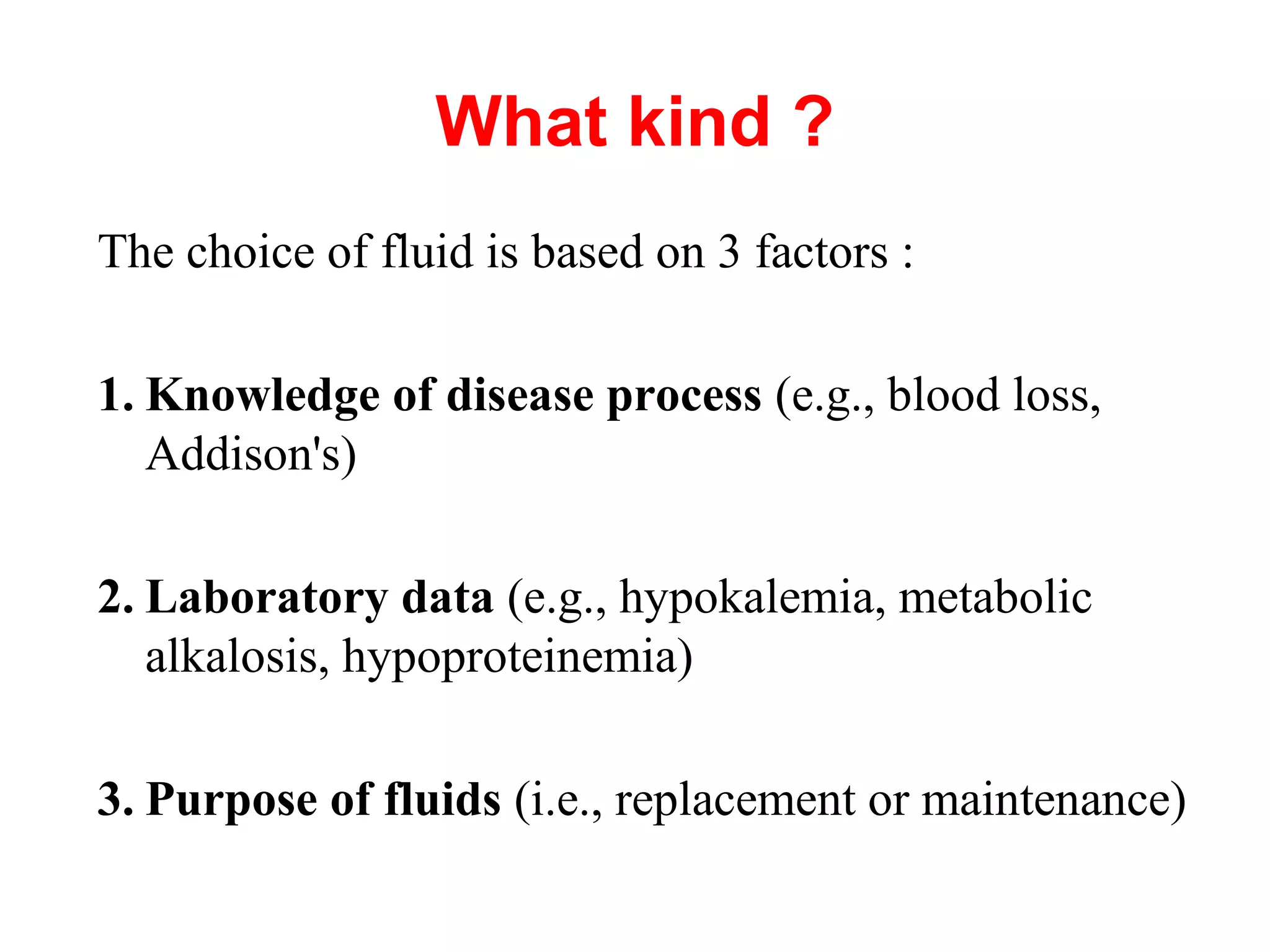 Fluid therapy_Animals | PPT