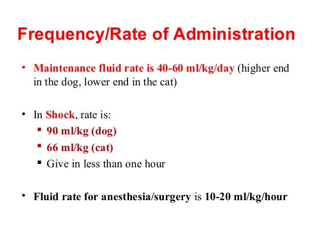 Fluid therapy_Animals