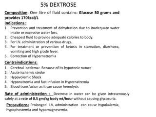 FLUID therapy and resuscitation DR PUNEET | PPTX