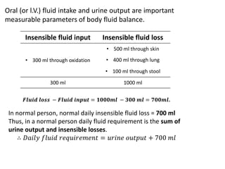 FLUID therapy and resuscitation DR PUNEET | PPTX