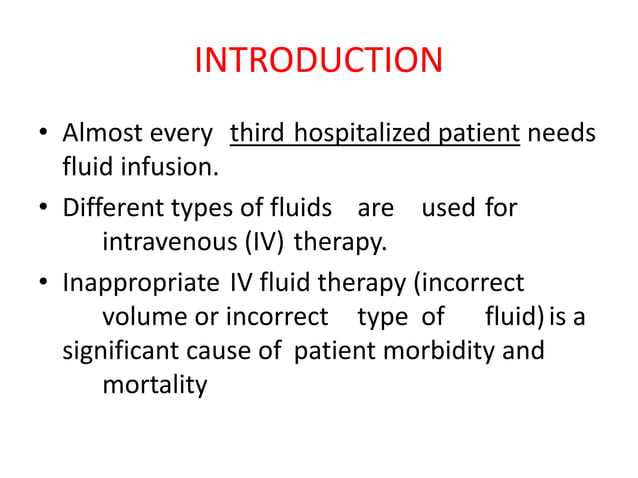 Fluid therapy in medical disorders | PPTX