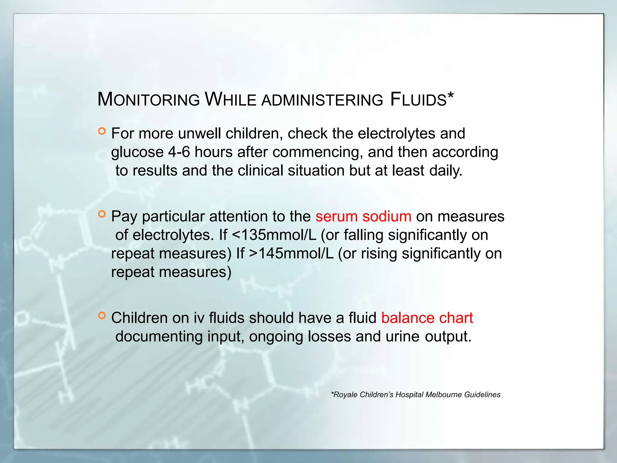FLUID THERAPY IN PEDIATRICS and management of dehydration. | PPT