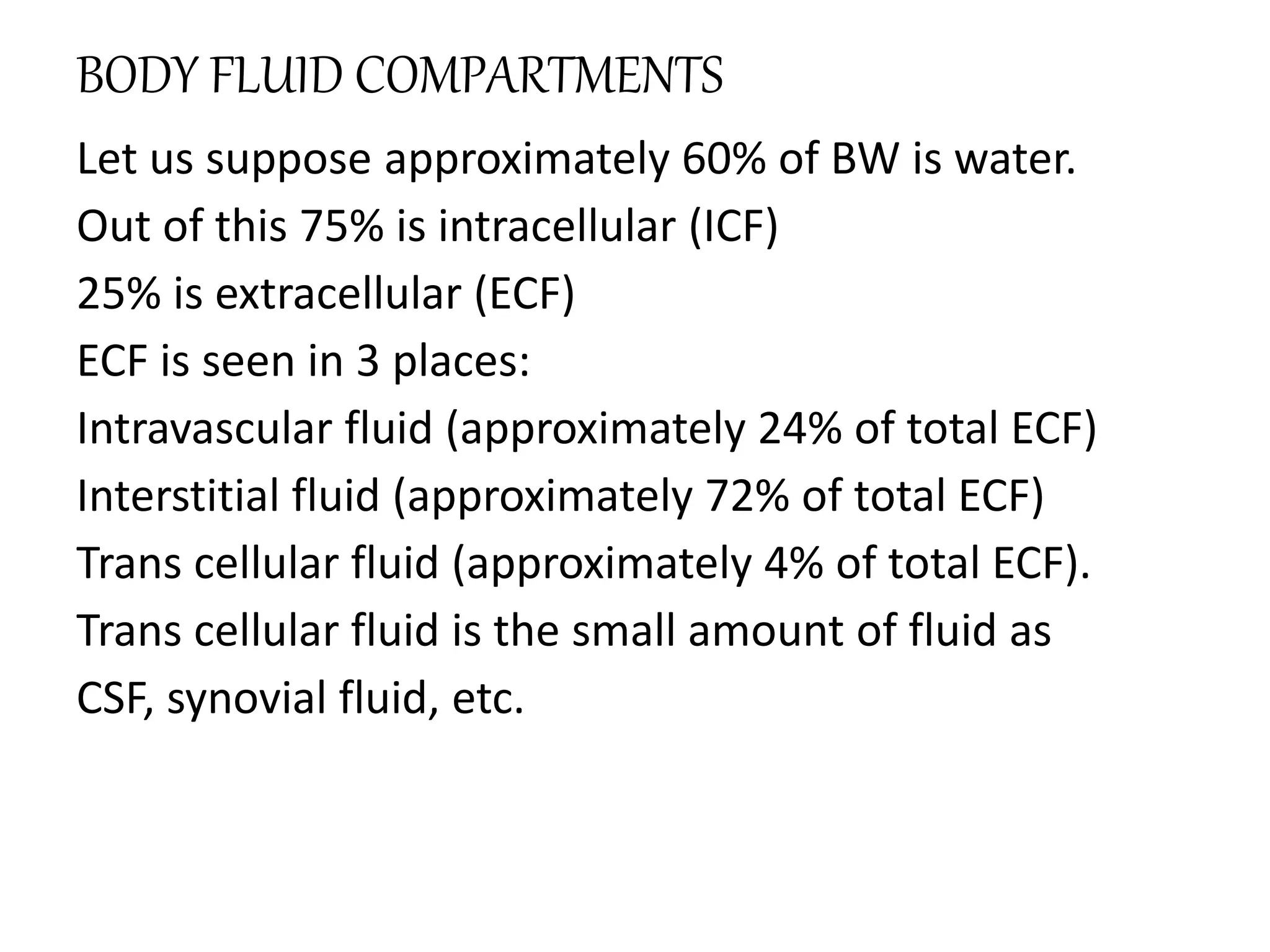Fluid Therapy in Companion Animals | PPT