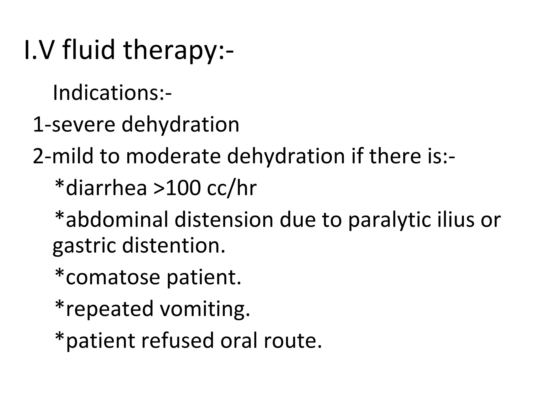 Fluid therapy in pediatrics | PPT
