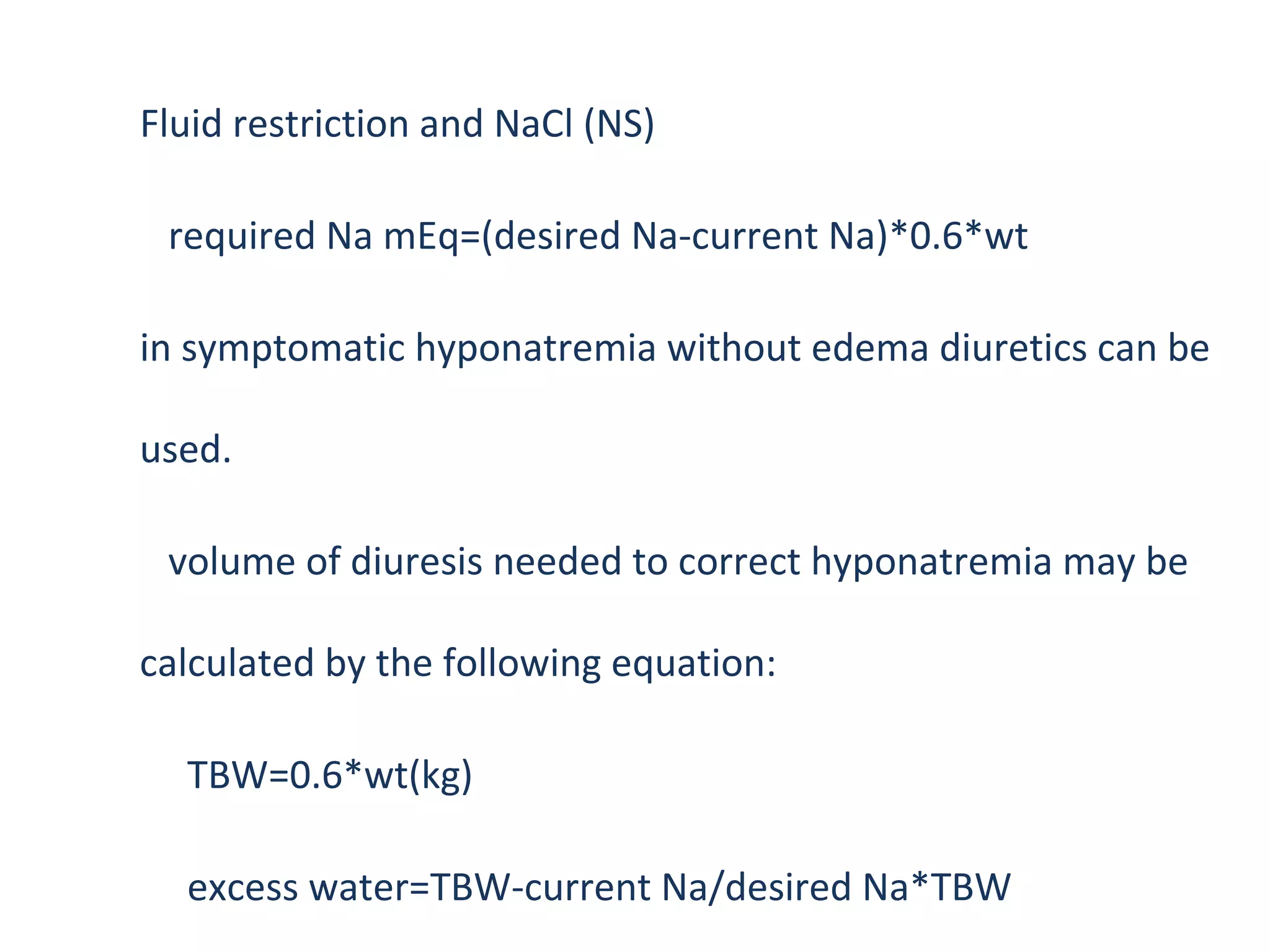 Fluid therapy in pediatrics | PPT