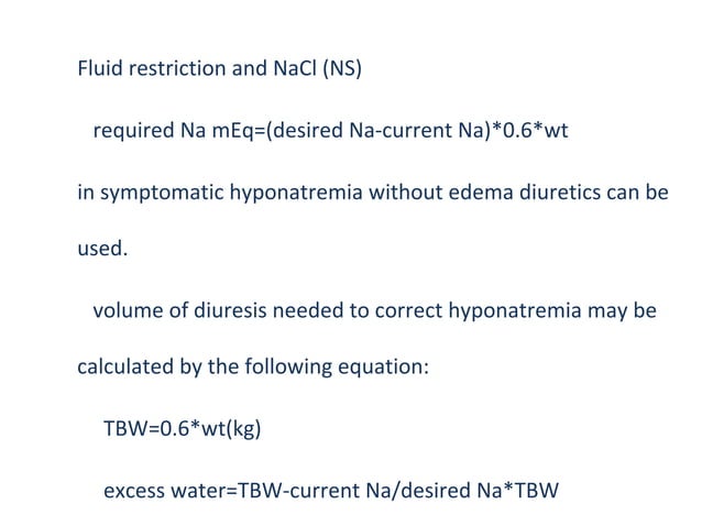 Fluid therapy in pediatrics | PPT
