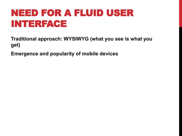 Fluid UI, Tips, Info | PPTX